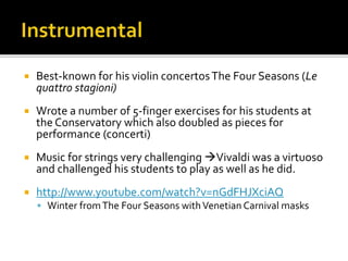 Music 10 vivaldi ppt | PPTX