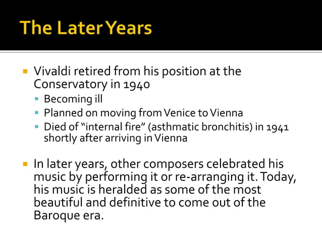 Music 10 vivaldi ppt | PPT