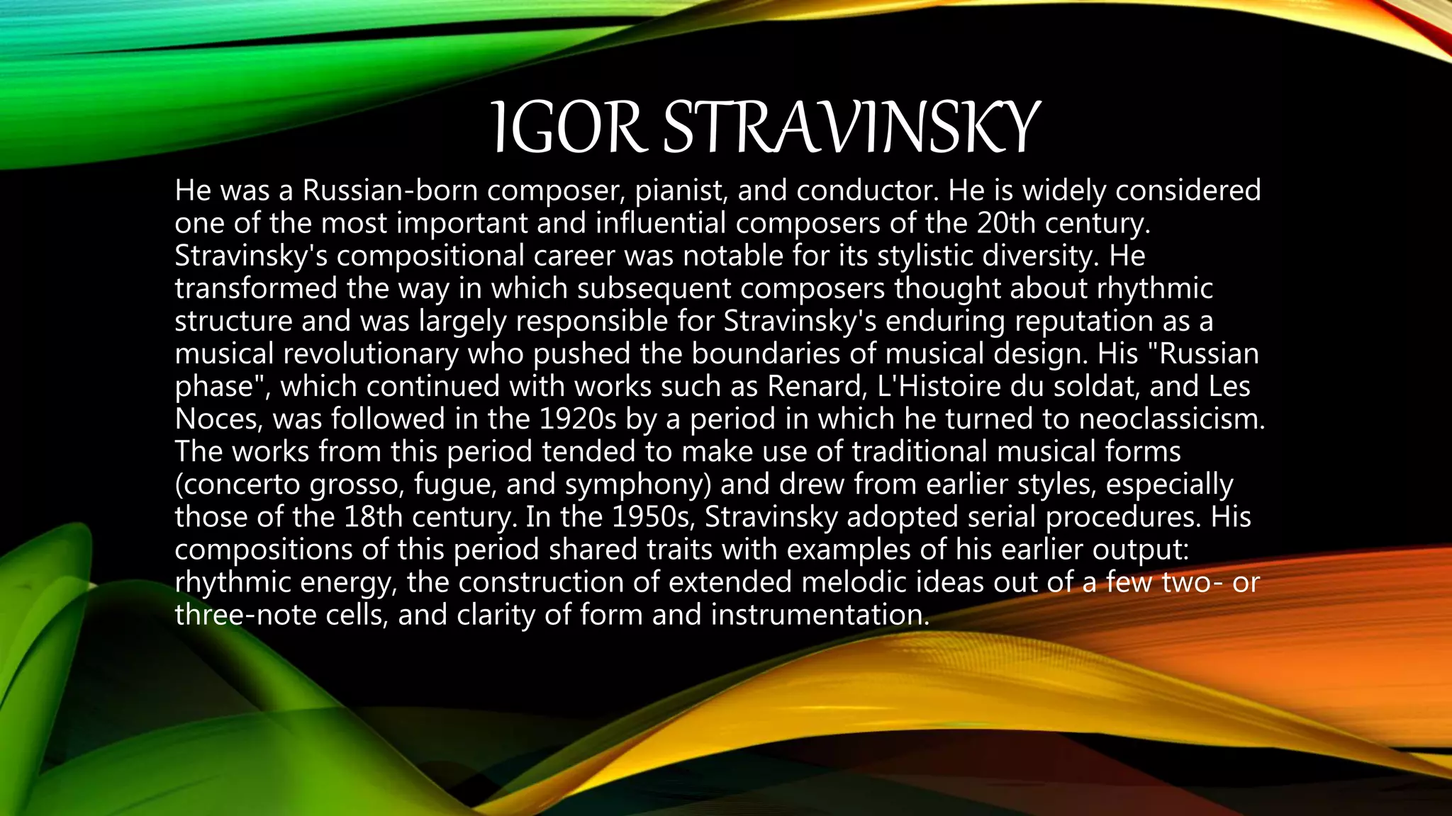 Music 10 impressionism and expressionism | PPTX