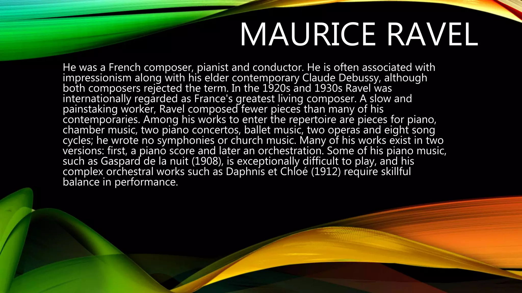 Music 10 impressionism and expressionism | PPTX