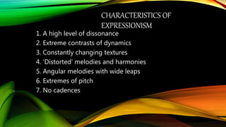 Music 10 impressionism and expressionism | PPTX