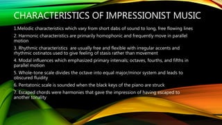 Music 10 impressionism and expressionism | PPTX