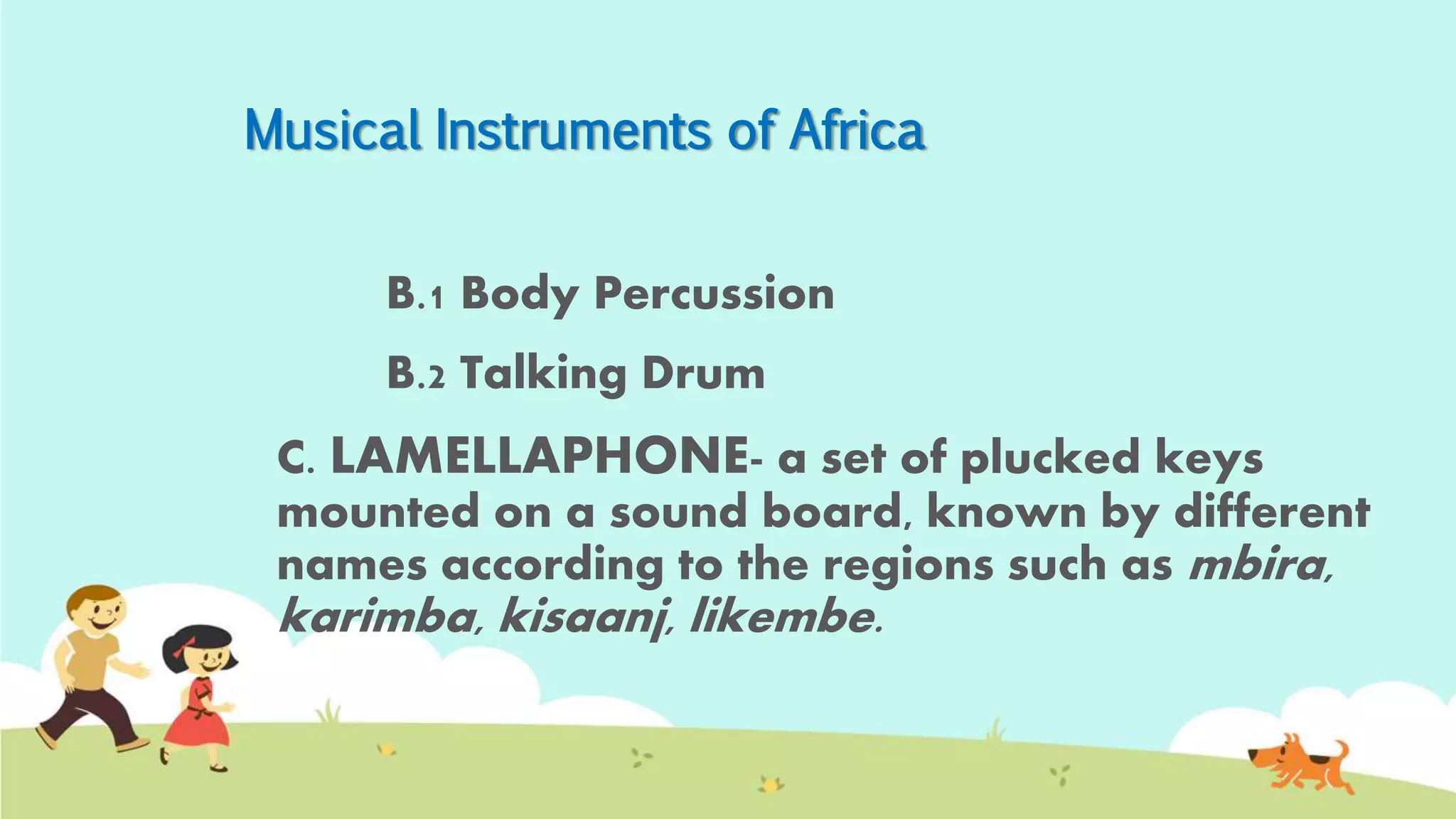 Music 10 lesson #1 african music | PPTX