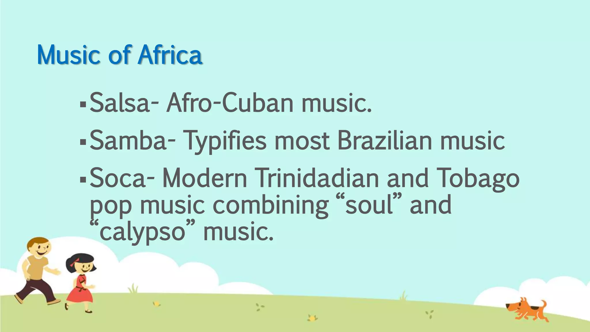 Music 10 lesson #1 african music | PPTX