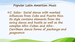 Music 10 lesson #1 latin american music | PPTX