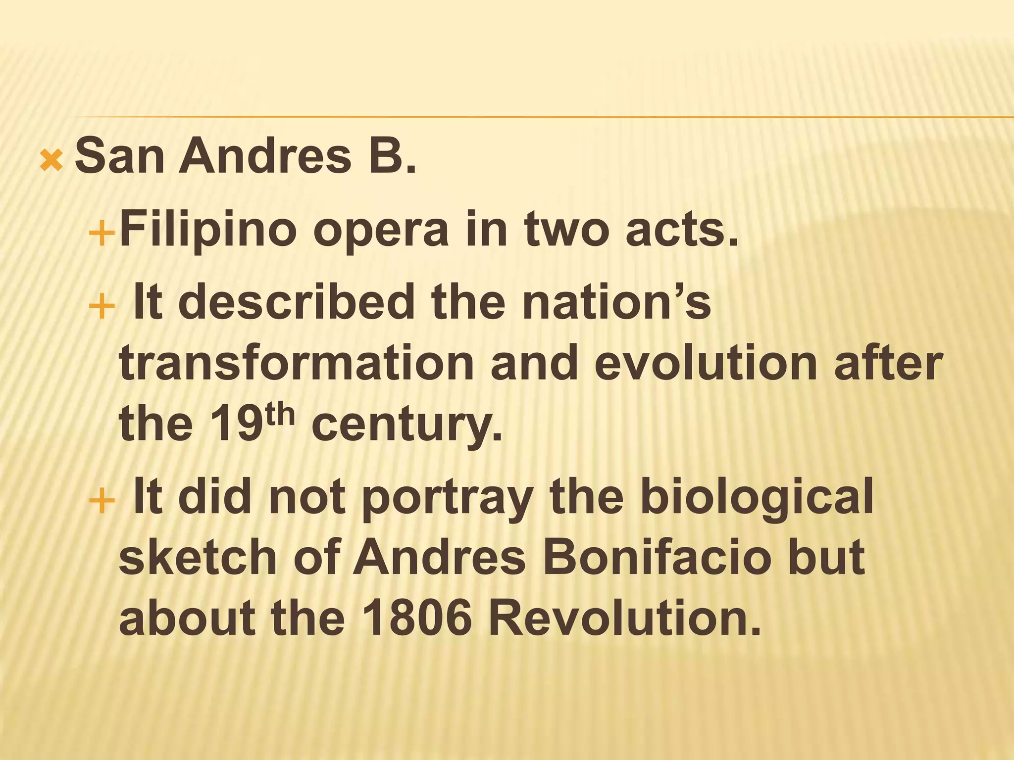 Music 10 lesson #1 philippine operas and musical plays | PPTX