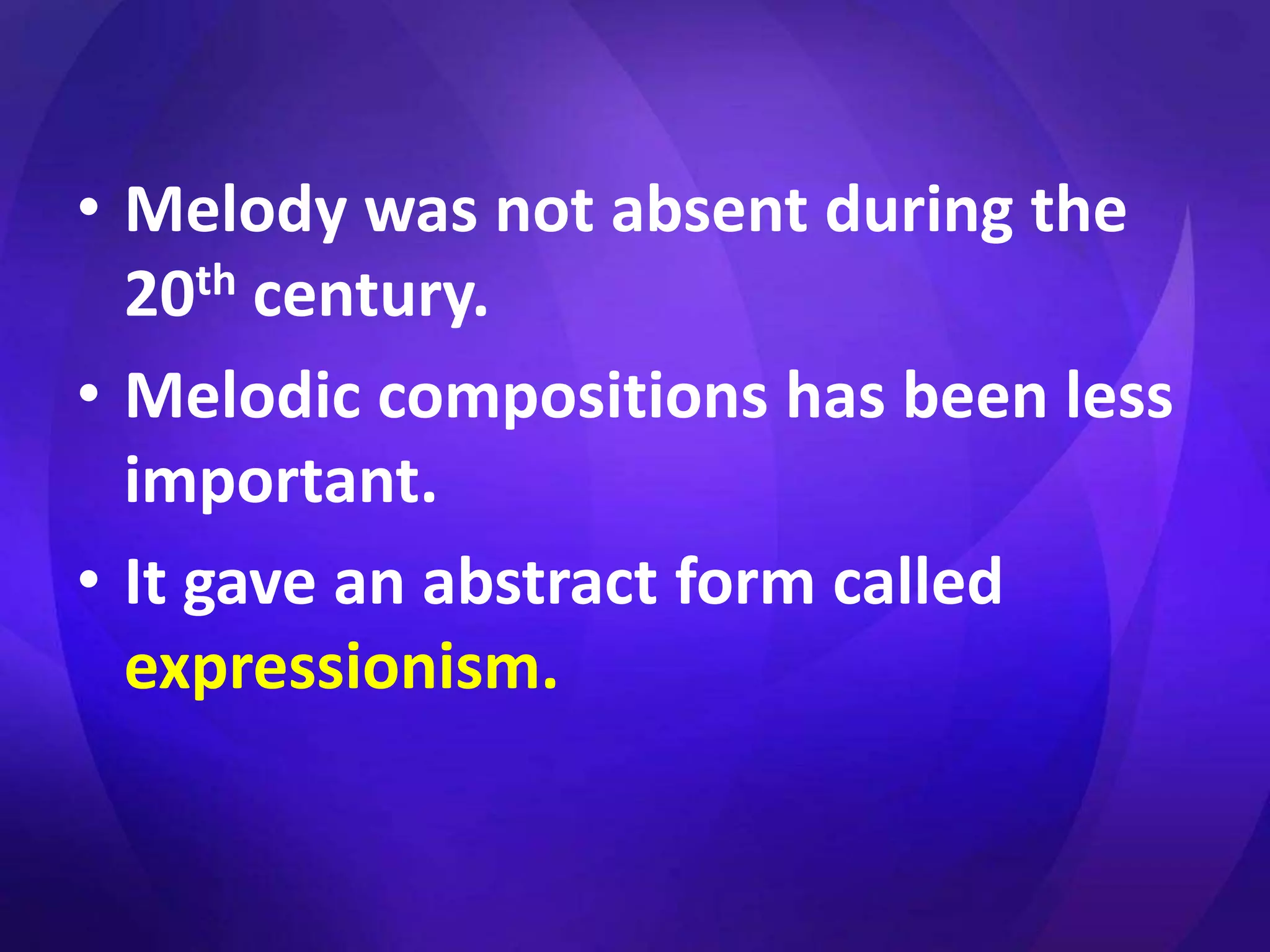 Music 10 lesson #2 expressionism | PPTX