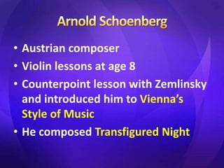 Music 10 lesson #2 expressionism | PPTX