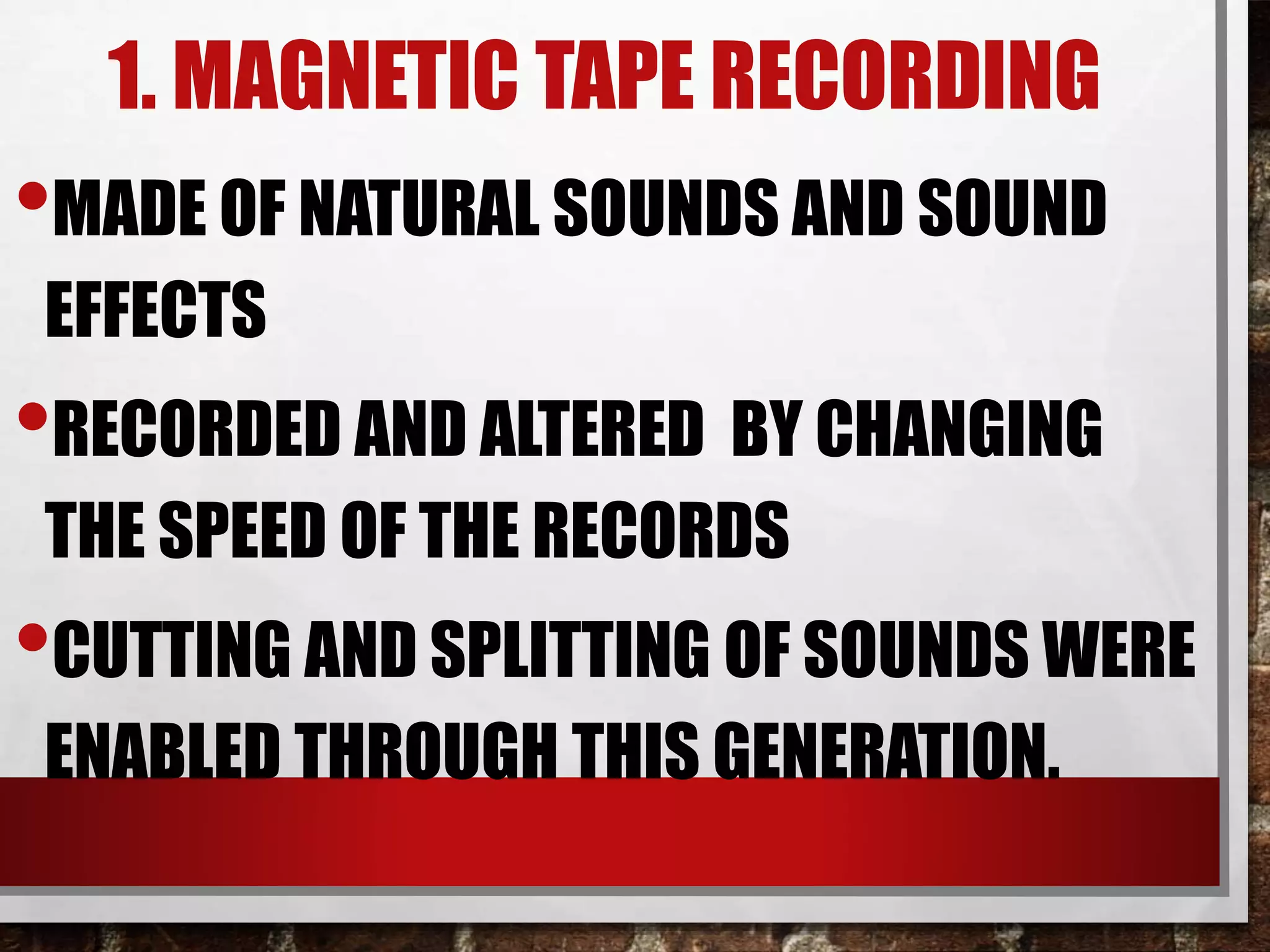 Music 10 lesson #3 electronic and chance music | PPTX