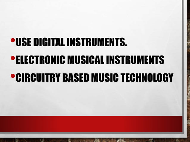 Music 10 lesson #3 electronic and chance music | PPTX