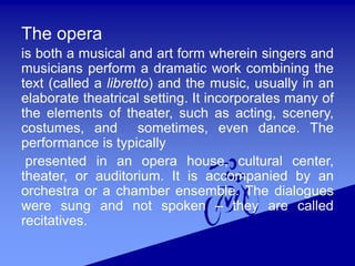 MUSIC 10 Q4 PPT powerpoint lesson in music | PPT