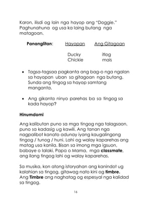 Music 1 lm s.binisaya unit 1 (1) | PDF