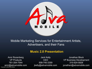 Music 2.0 presentation | PPT | Advertising Industry | Industries
