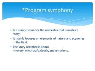 program music | PPTX