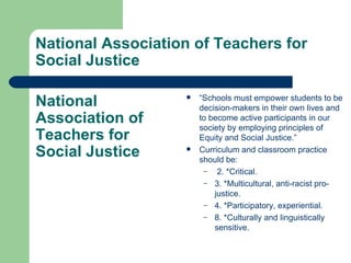 Music education and social justice | PPT