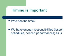 Music education and social justice | PPT