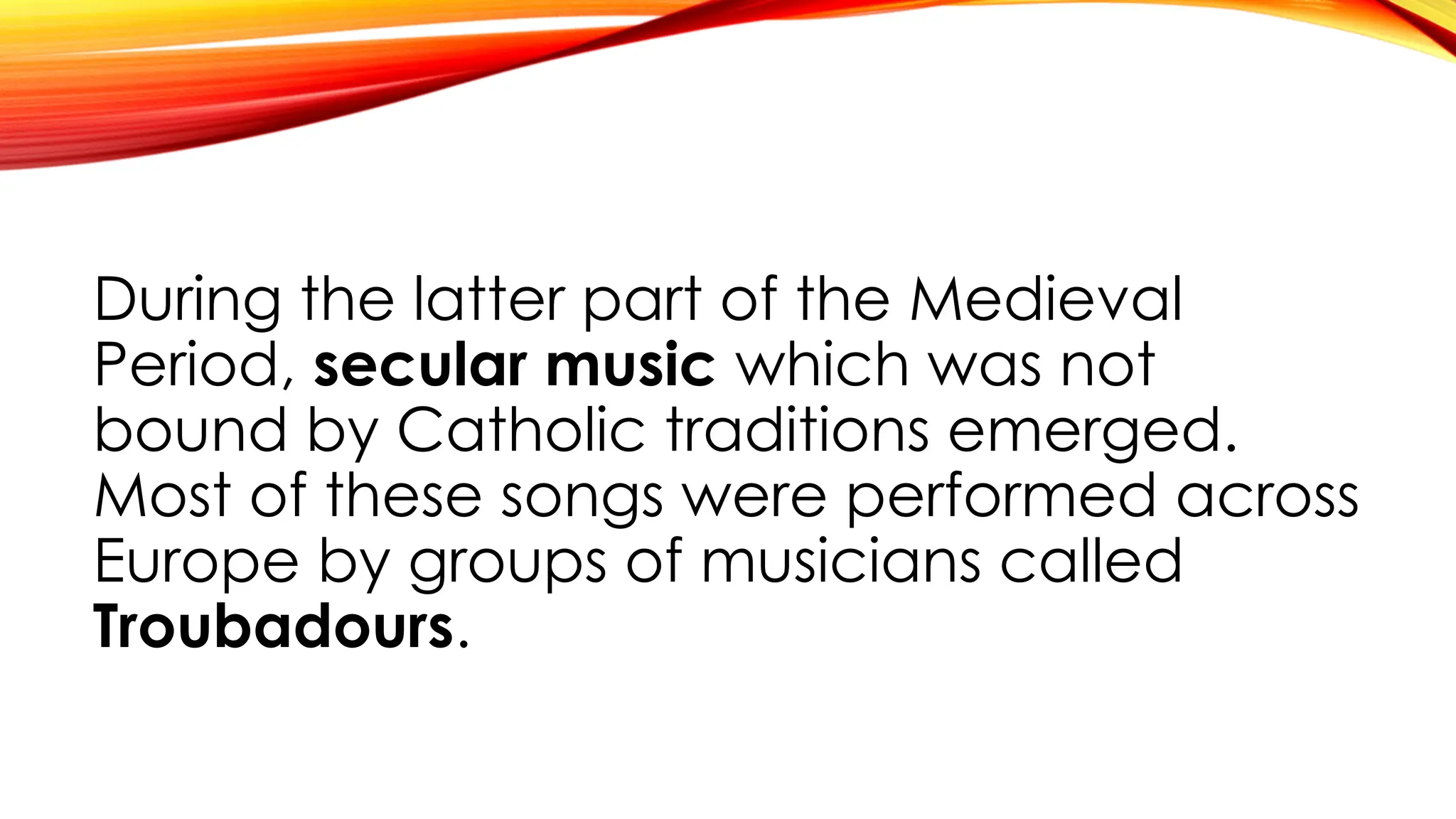 music of the medieval period poowerpoint | PPTX
