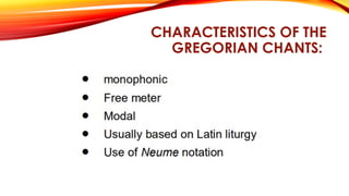 music of the medieval period poowerpoint | PPT