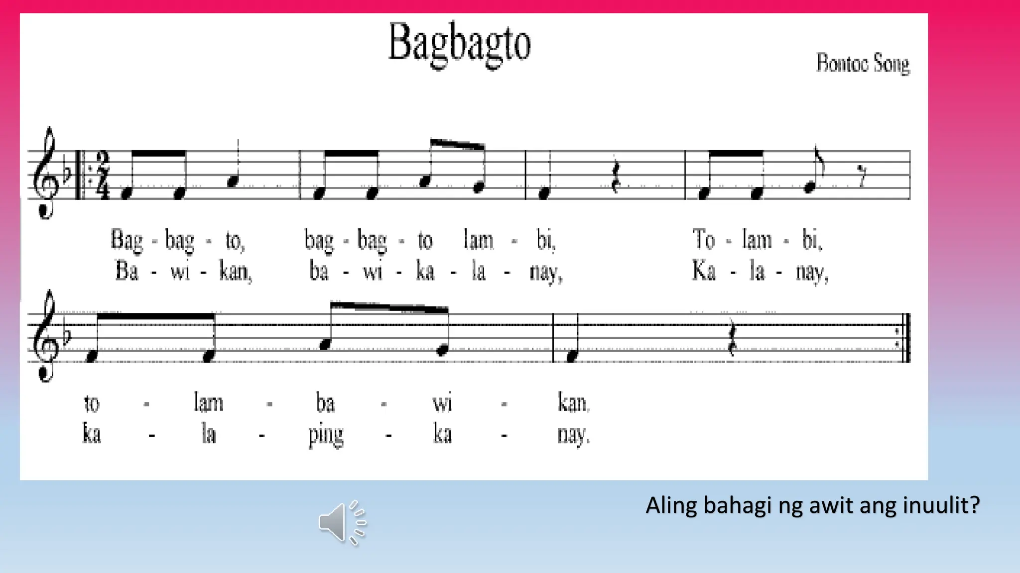 Music 3 2nd Q. Lesson 6 Musical lines by Marian.pptx