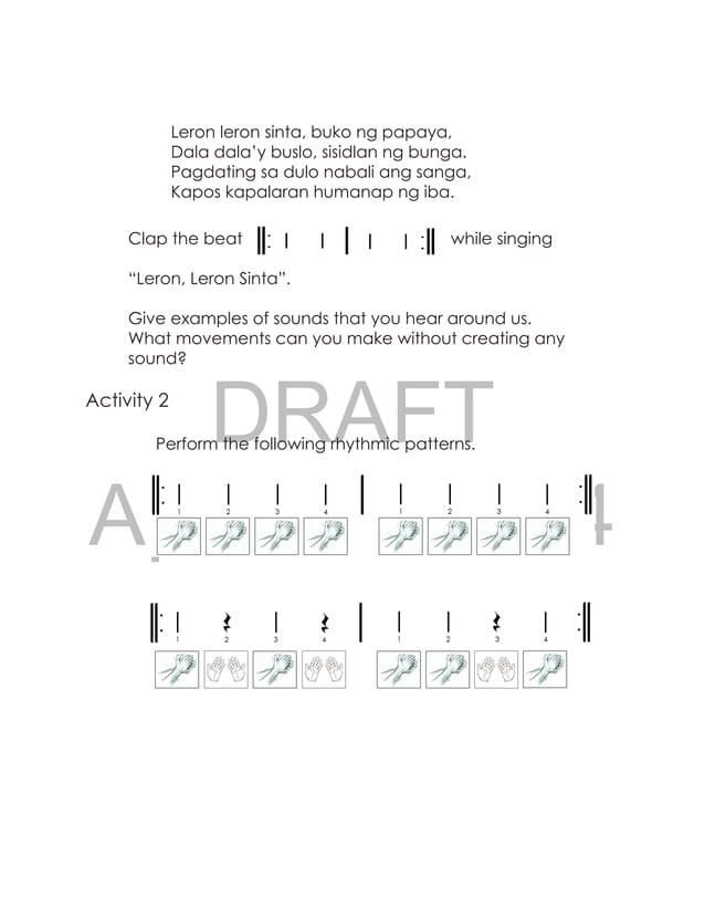 Grade 3 Music Learners Module | PDF