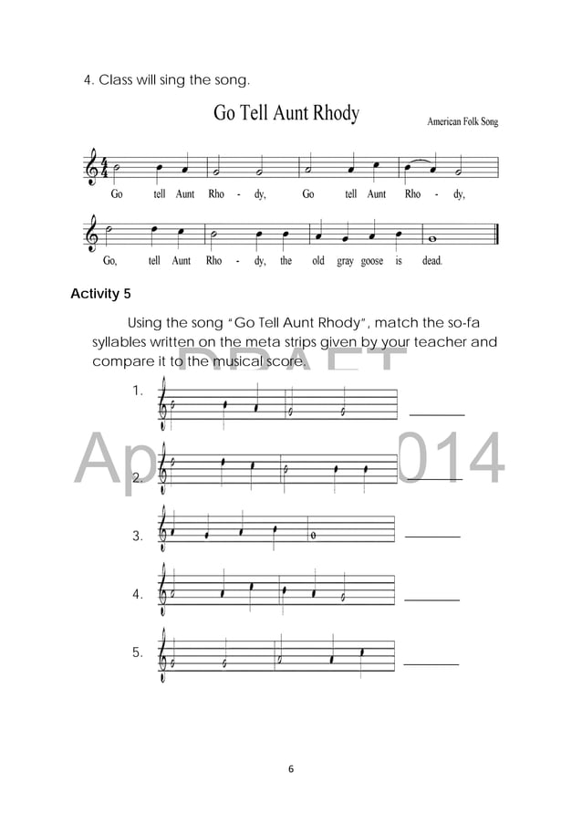 Grade 3 Music Learners Module | PDF