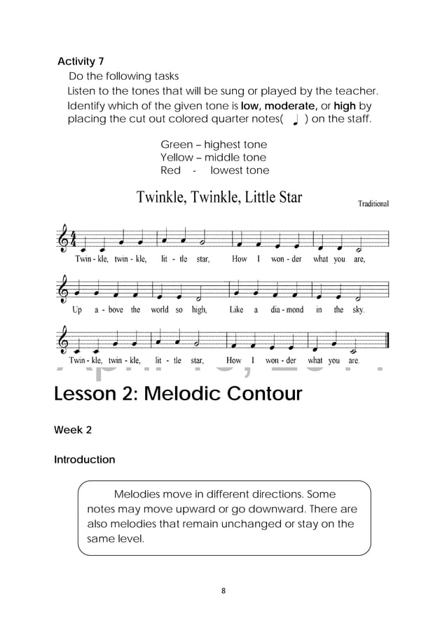 Grade 3 Music Learners Module | PDF