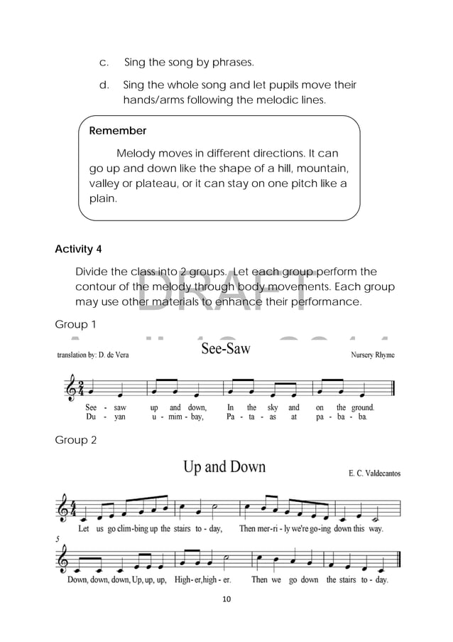 Grade 3 Music Learners Module | PDF