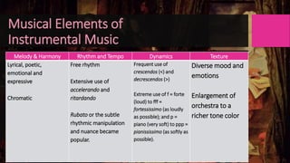 Music 3rd Quarter Module 1.1 instrumental Music of Romantic Period | PPTX