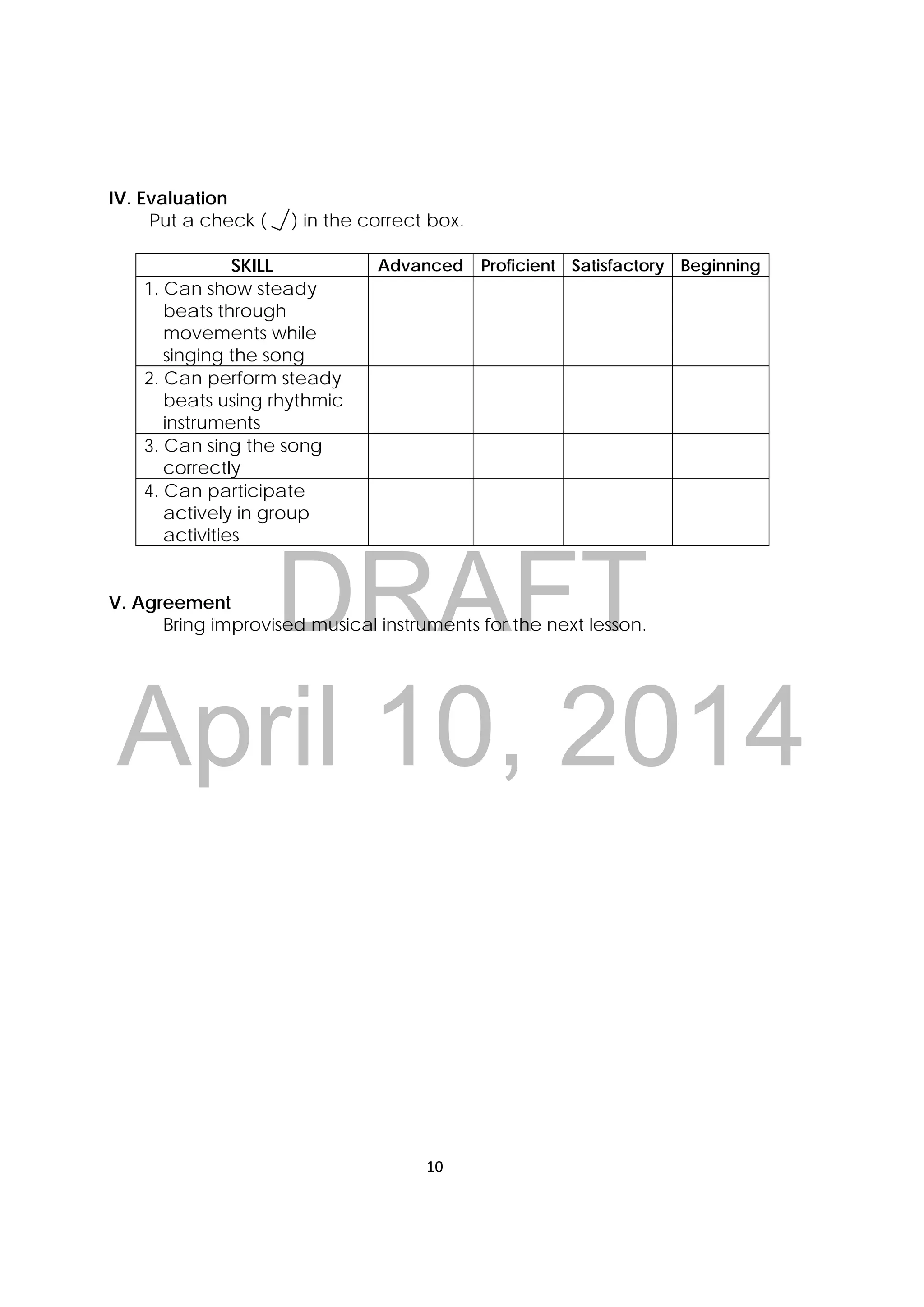 Grade 3 Music Teachers Guide | PDF