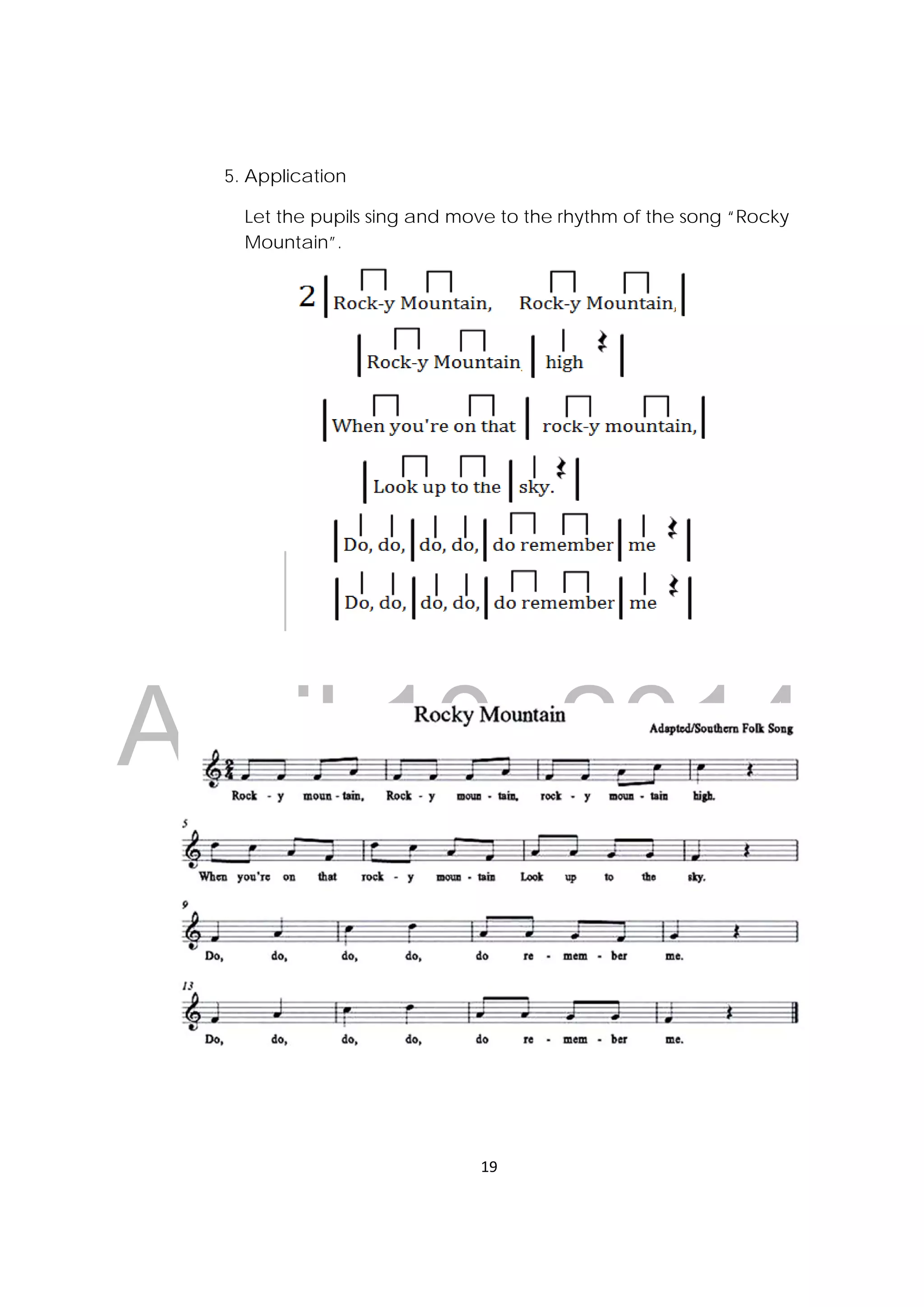 Grade 3 Music Teachers Guide | PDF