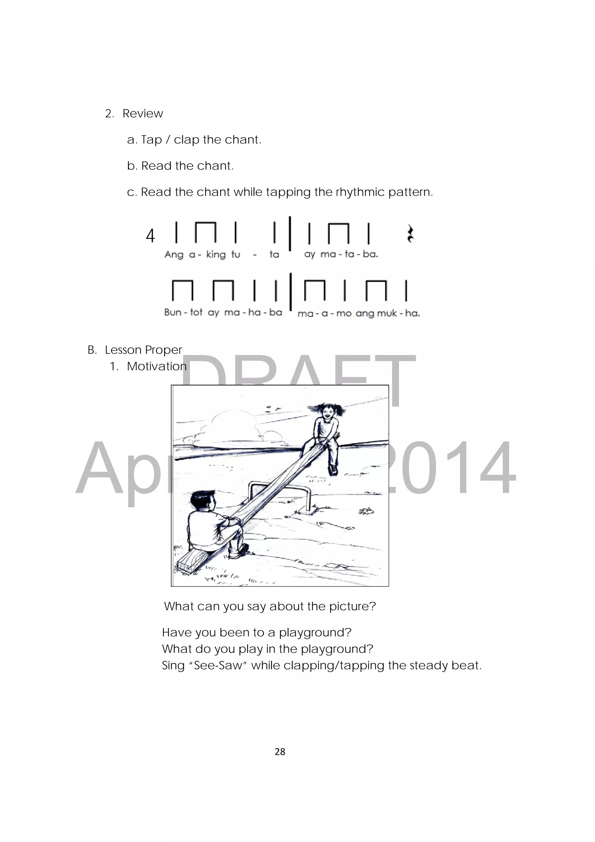 Grade 3 Music Teachers Guide | PDF