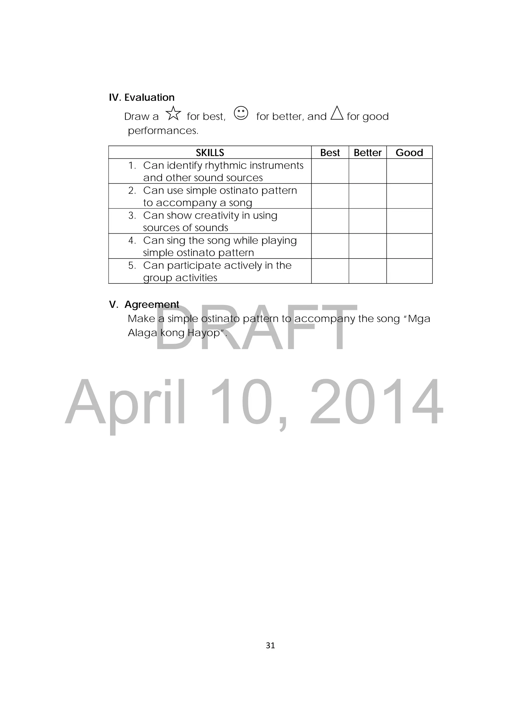 Grade 3 Music Teachers Guide | PDF
