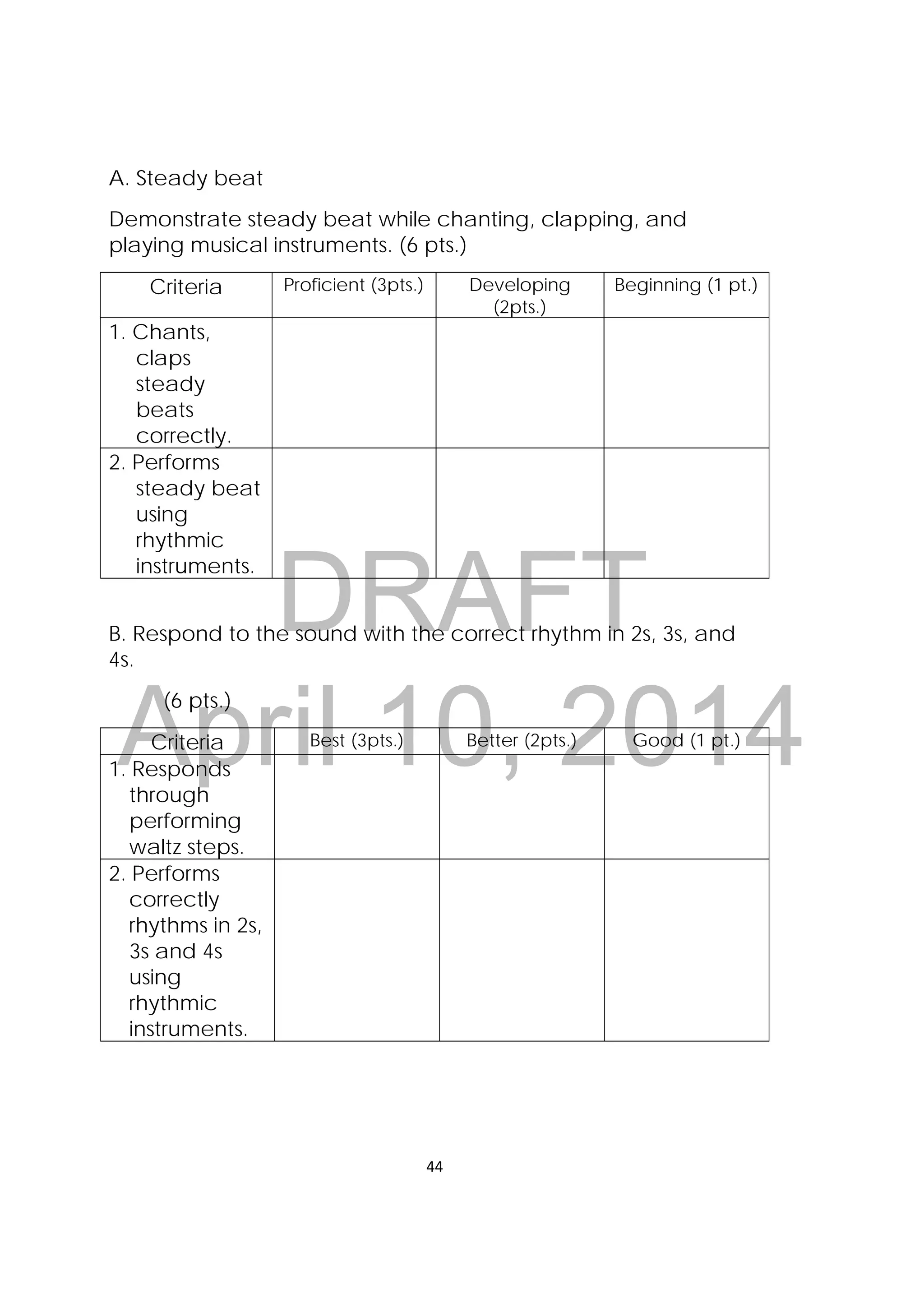Grade 3 Music Teachers Guide | PDF