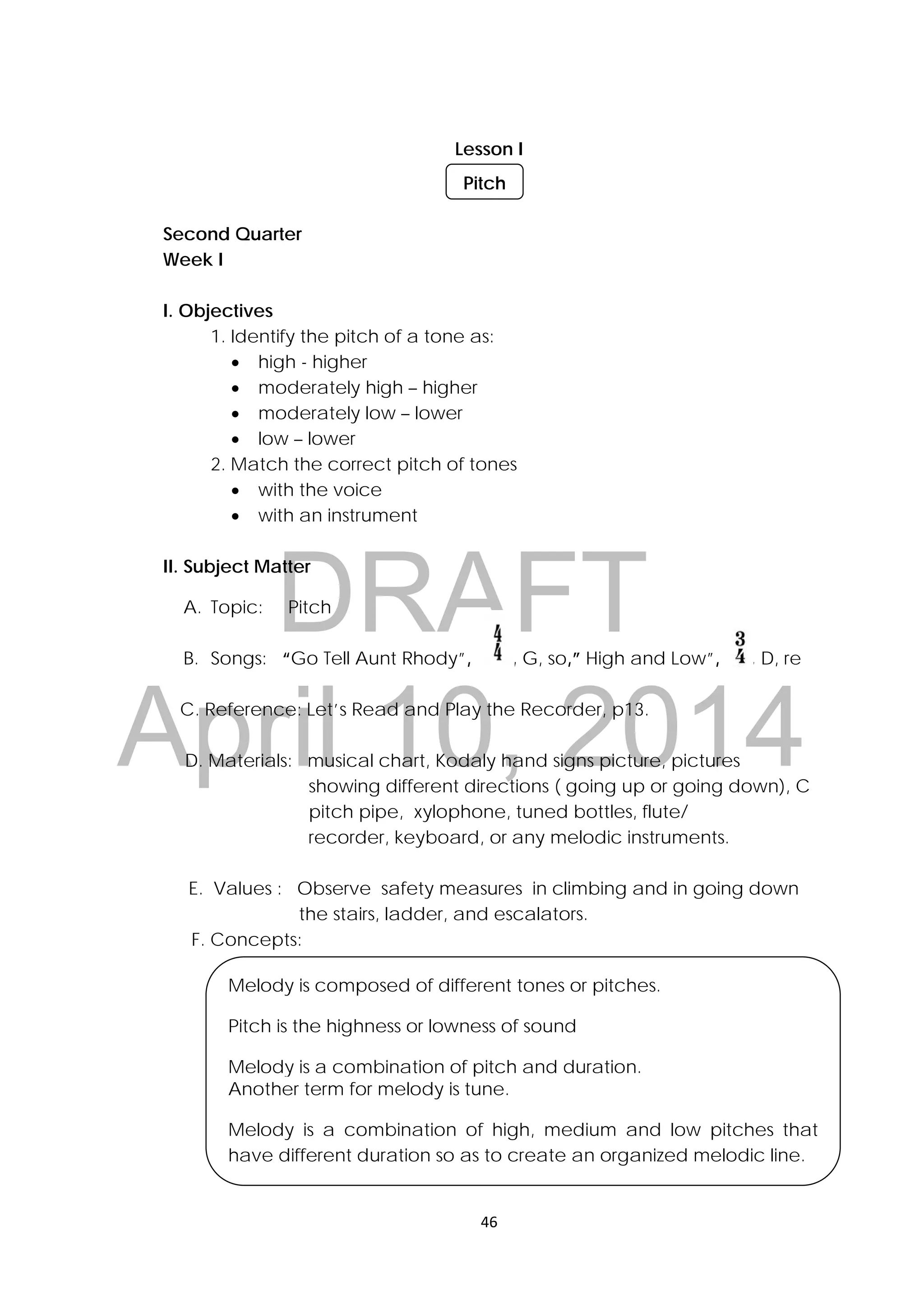 Grade 3 Music Teachers Guide | PDF