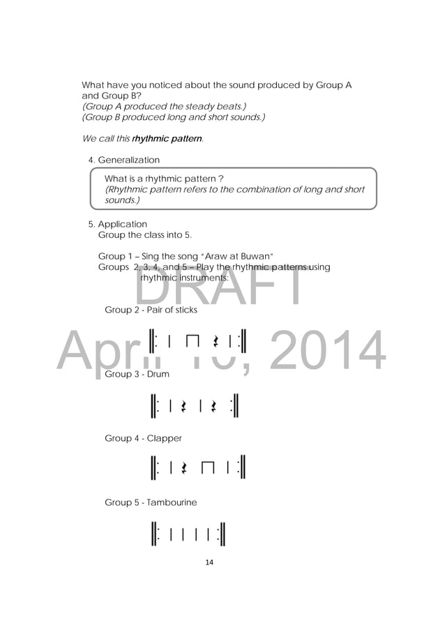 Grade 3 Music Teachers Guide | PDF