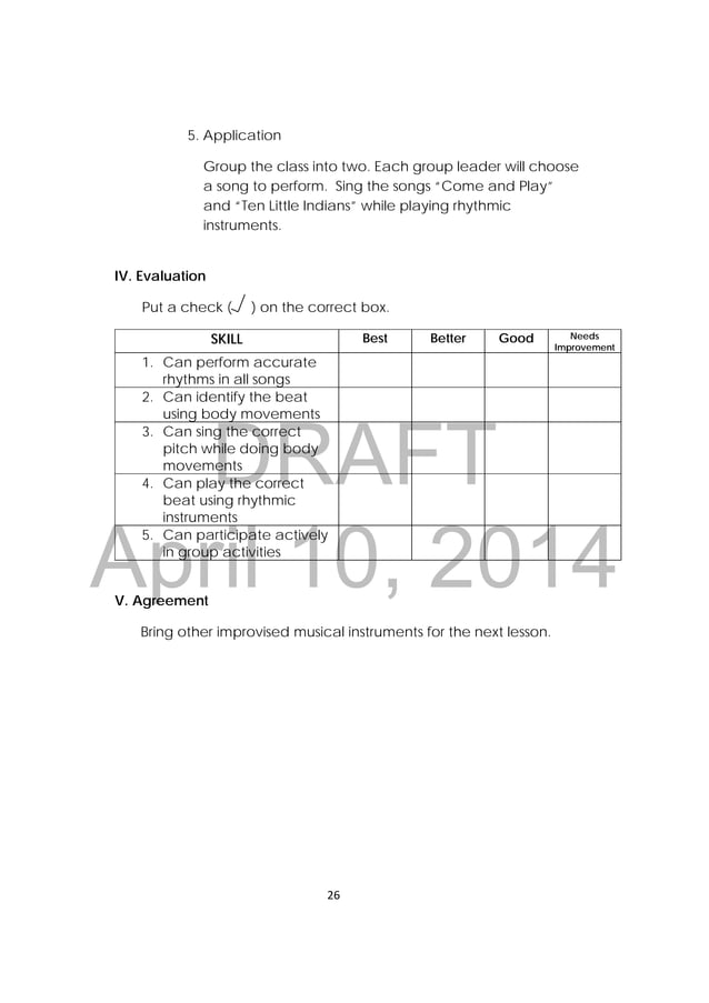 Grade 3 Music Teachers Guide | PDF