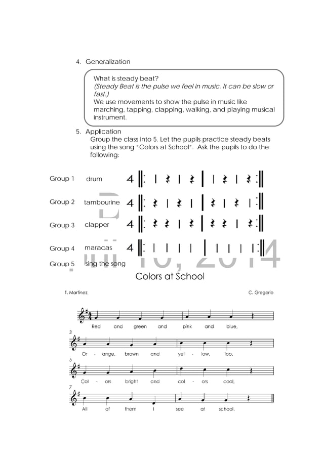 Grade 3 Music Teachers Guide | PDF