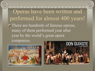 music of grade 9 the opera and its components | PDF