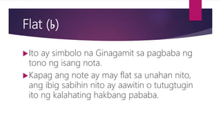 Musika 5 Yunit 2 Aralin 5 - Ang Mga Accidental | PPTX