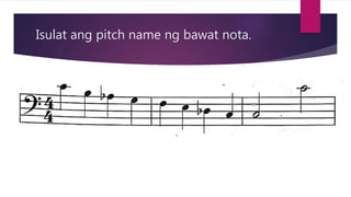 Musika 5 Yunit 2 Aralin 5 - Ang Mga Accidental | PPTX