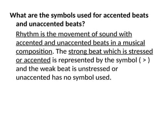 MUSIC6. music 6 Chapter 1 Unit 1 lesson 1 | PPTX