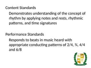 MUSIC6. music 6 Chapter 1 Unit 1 lesson 1 | PPTX