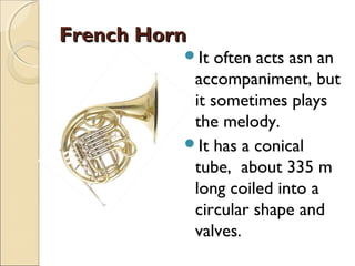 Music 6 lesson #1 the band | PPT