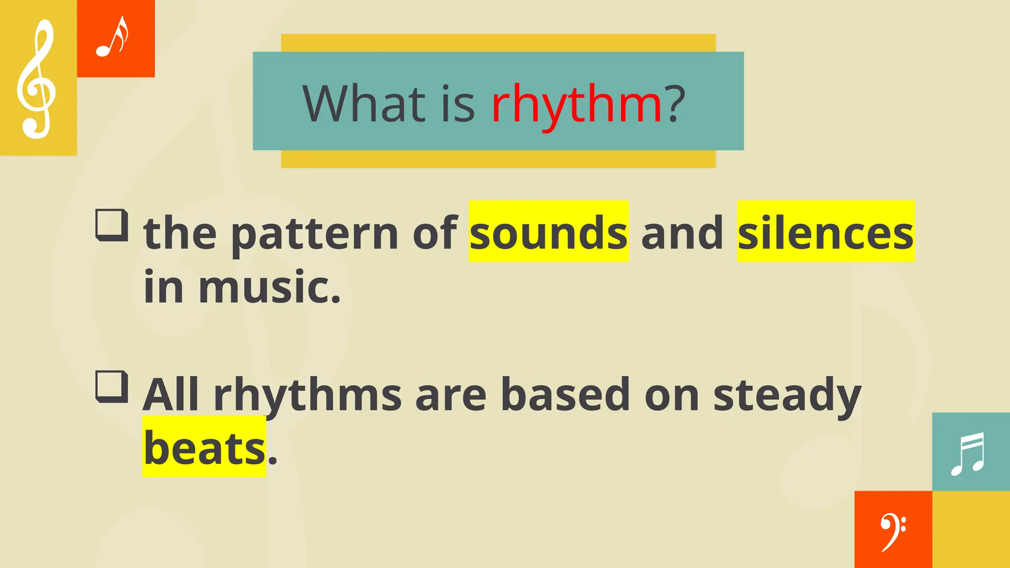 Music 6 Determining Rhythm Notes and Rests | PPTX | Music | Entertainment