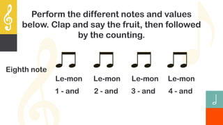 Music 6 Determining Rhythm Notes and Rests | PPTX | Music | Entertainment