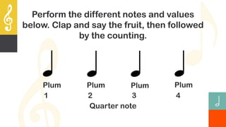 Music 6 Determining Rhythm Notes and Rests | PPTX | Music | Entertainment