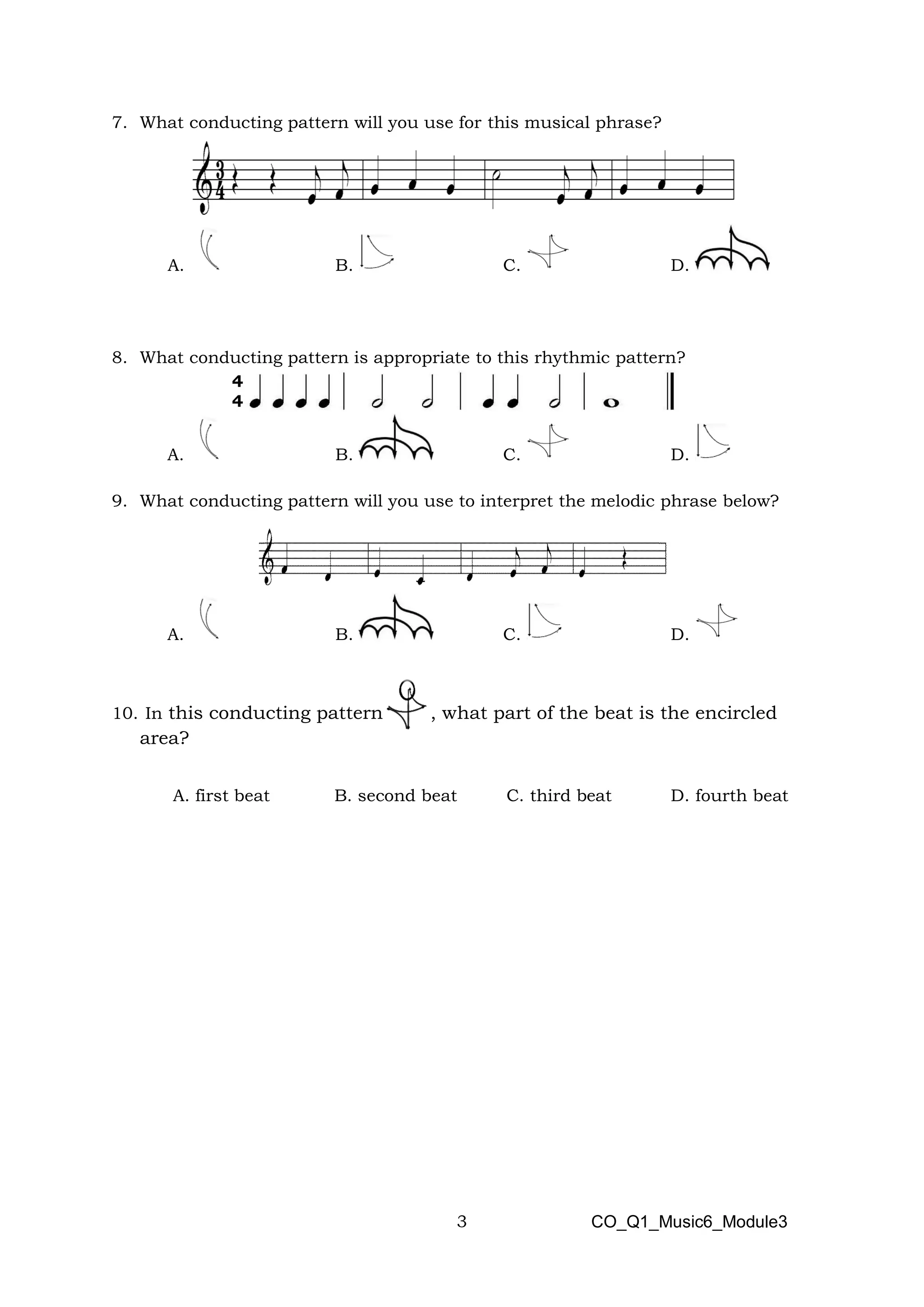 Music6 q1 mod3_rhythm-conduct-time-signatures_version3 | PDF