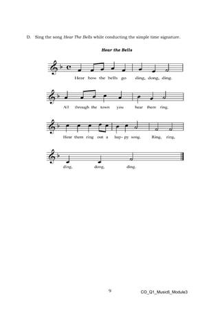 Music6 q1 mod3_rhythm-conduct-time-signatures_version3 | PDF