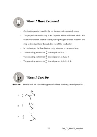 Music6 q1 mod3_rhythm-conduct-time-signatures_version3 | PDF