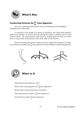 Music6 q1 mod3_rhythm-conduct-time-signatures_version3 | PDF